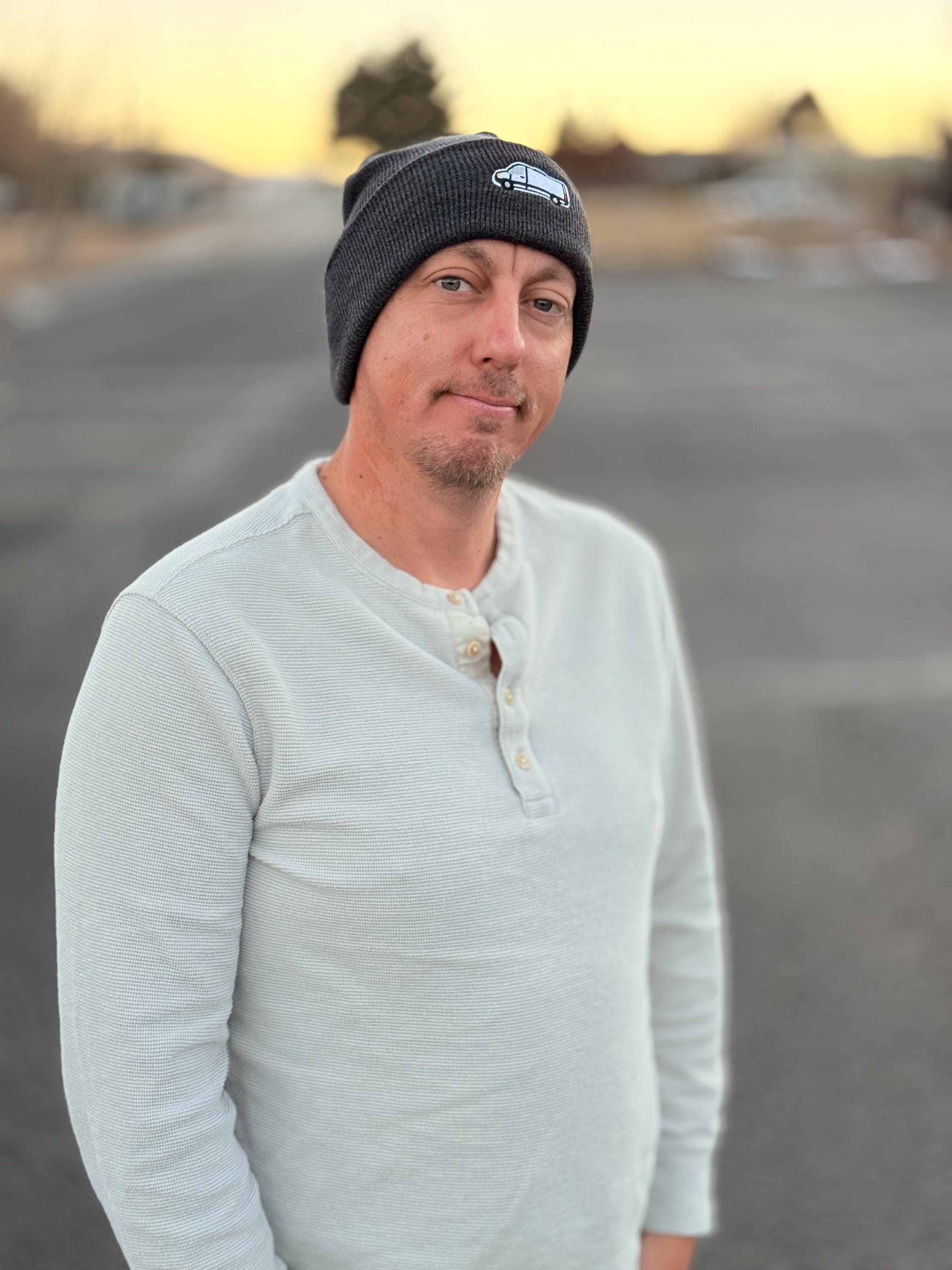 Vanlife Sprinter Camper Beanie Hat - Outdoorsy Hiking Adventure Hat ...