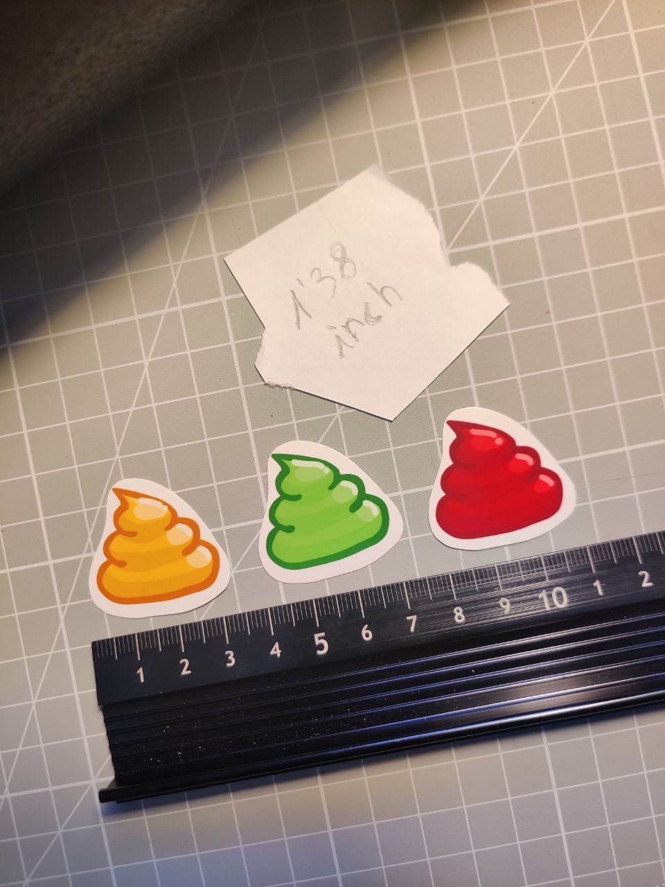 Rainbow Poop Sticker, Cute Poops in Lots of Colors , Spectrum Dung ...