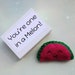 Mothers Day Gift You're One in a Melon Key Workers - Etsy UK