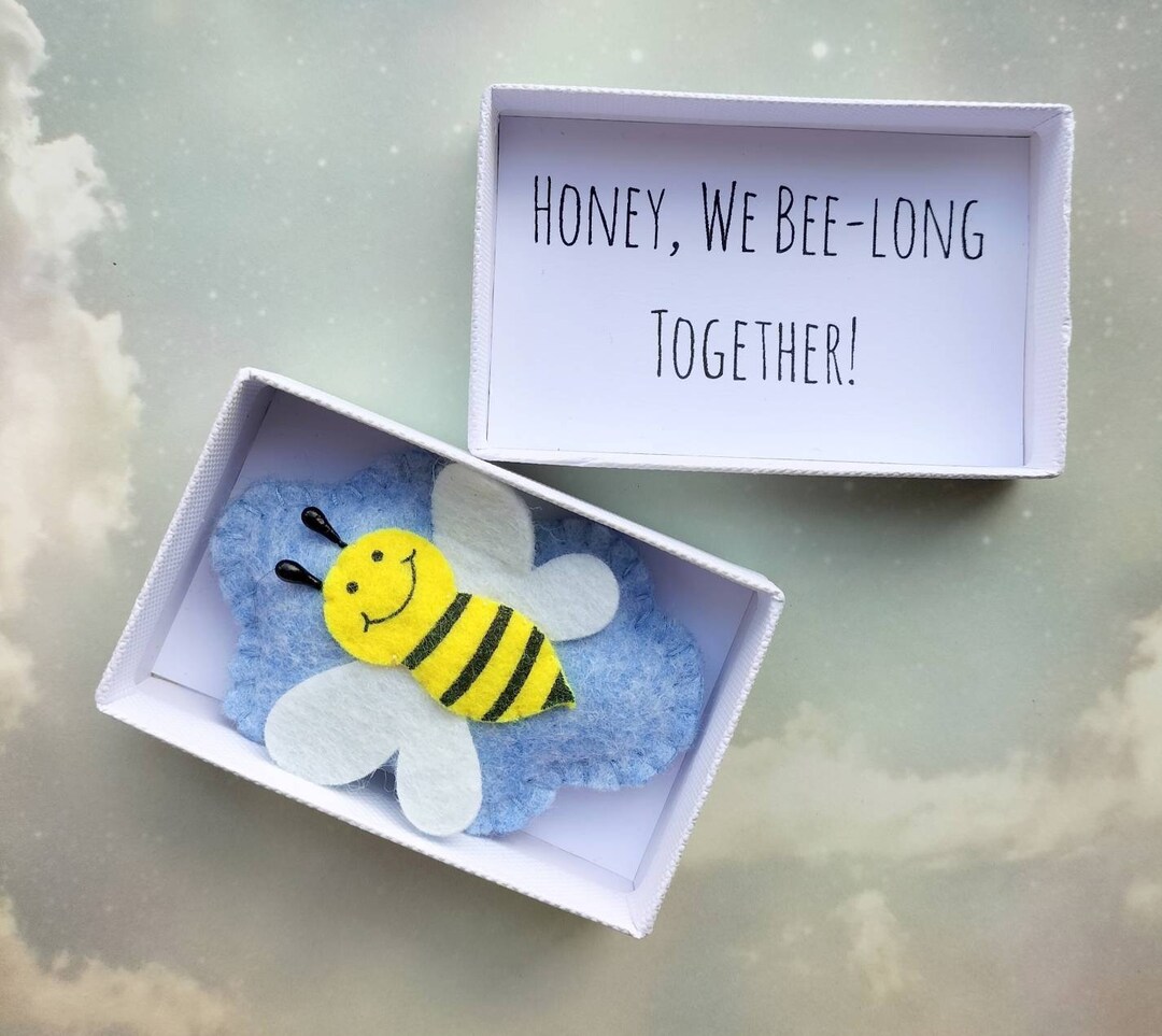 Cute Bee Gift We Bee-long Together Wife Anniversary - Etsy
