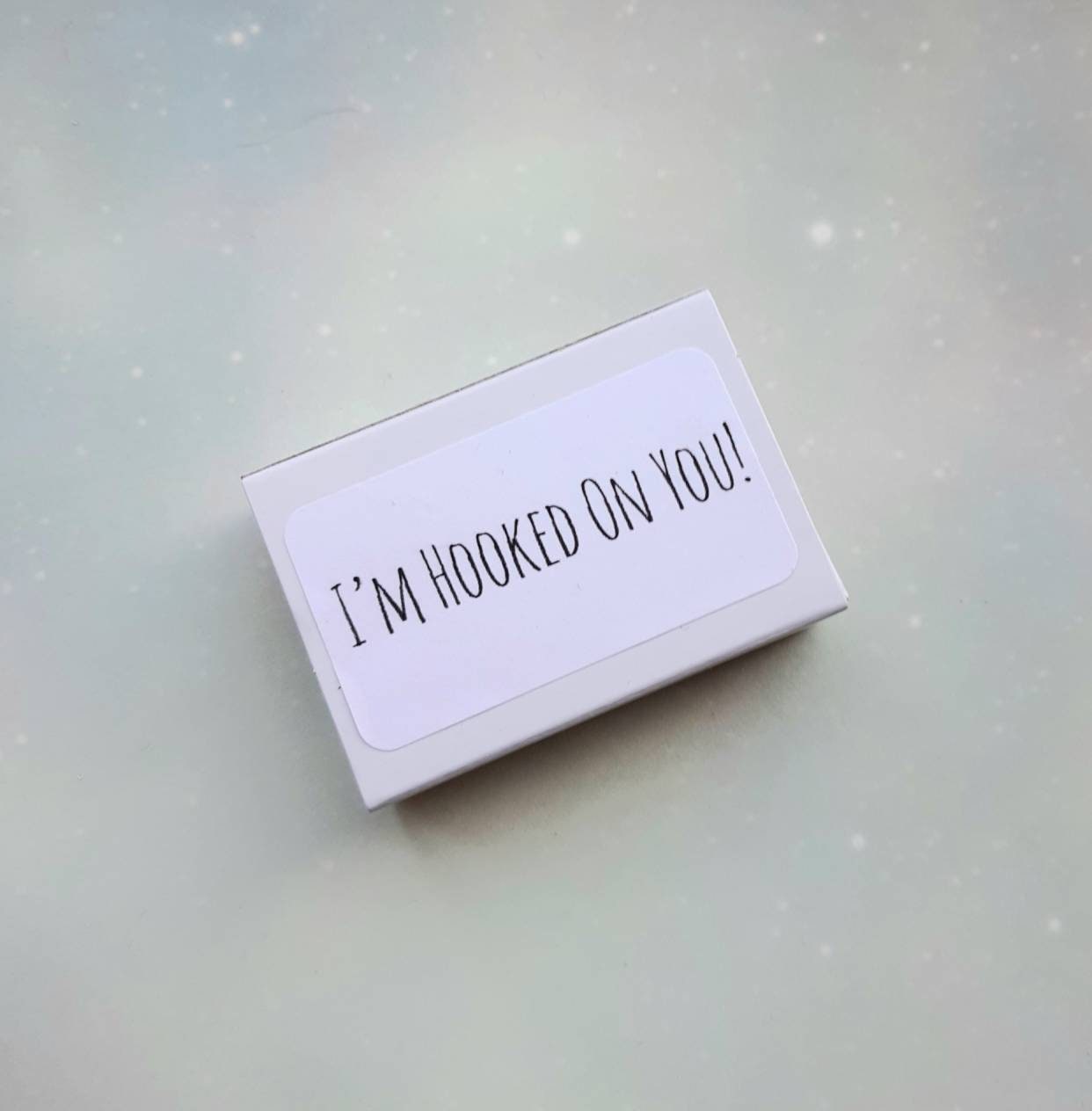 Fishing Gifts For Him I'm Hooked On You Valentines | Etsy