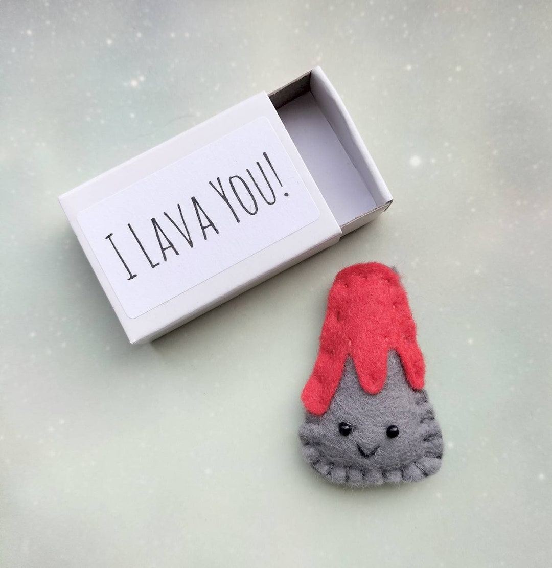 I Lava You Volcano Gift. I Love You Boyfriend, Girlfriend Anniversary ...