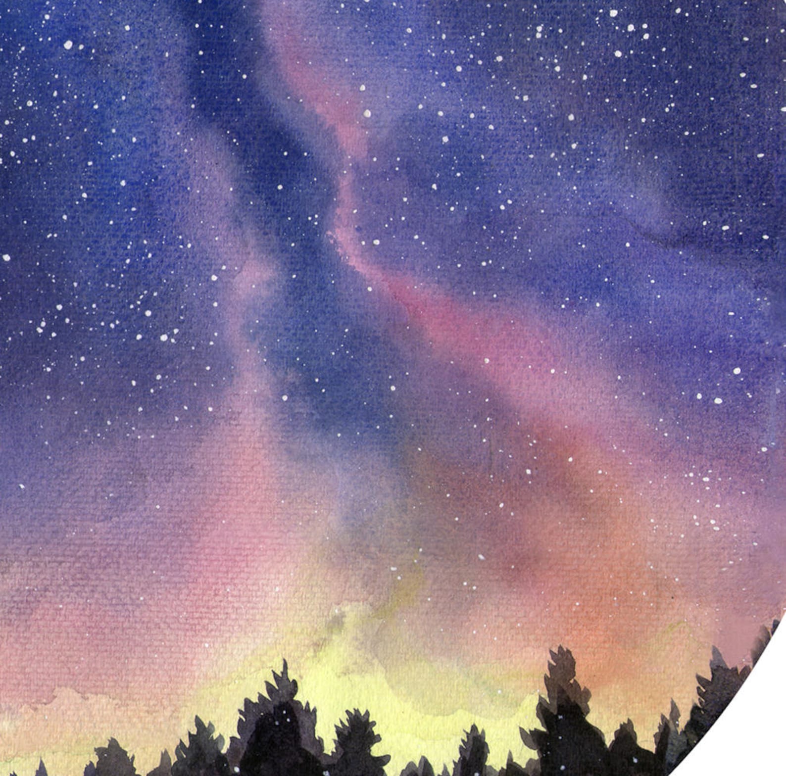 Starry night print Starry sky print Night Sky Print | Etsy