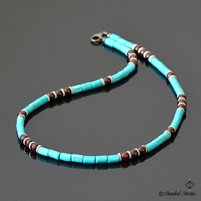 Native American Men's Necklace Beaded Necklace for Men - Etsy