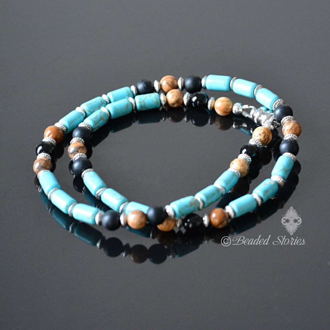 Men's Necklace Native American Jewelry Inspired Mens - Etsy