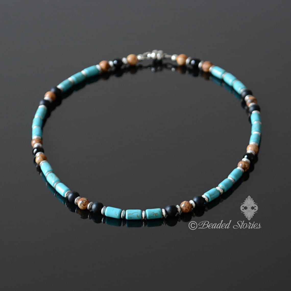 Men's Necklace Native American Jewelry Inspired Mens - Etsy