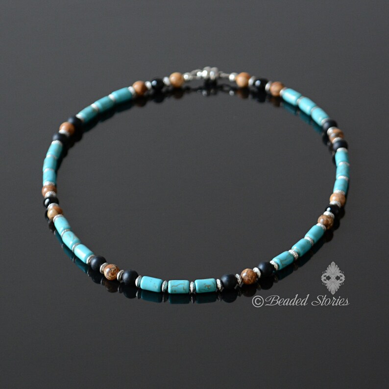 Men's Necklace Native American Jewelry Inspired Mens - Etsy