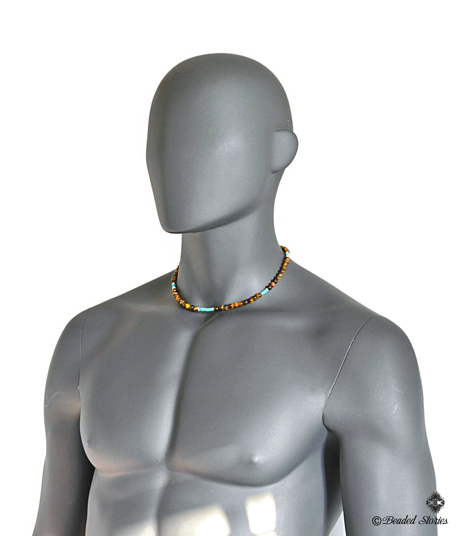 Native American Men's Necklace Turquoise Necklace for | Etsy