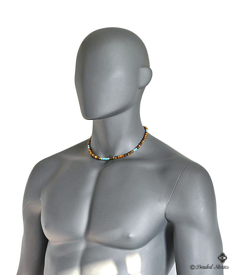 Native American Men's Necklace Turquoise Necklace for | Etsy