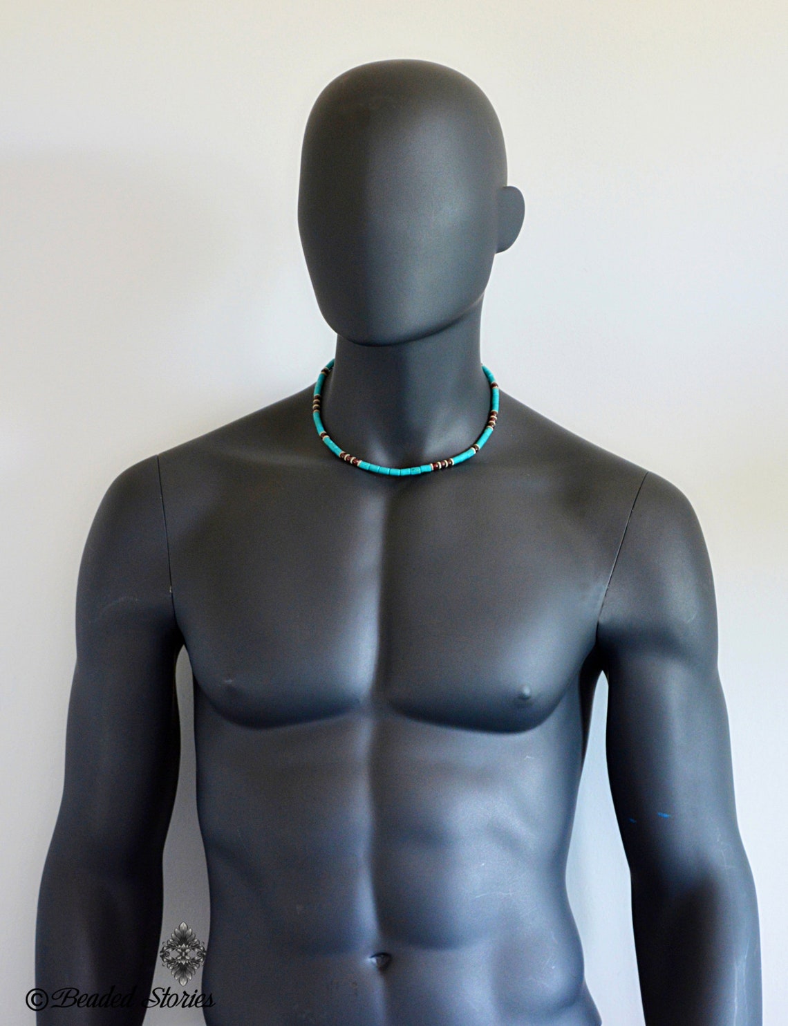 Native American Men's Necklace Beaded Necklace for Men - Etsy