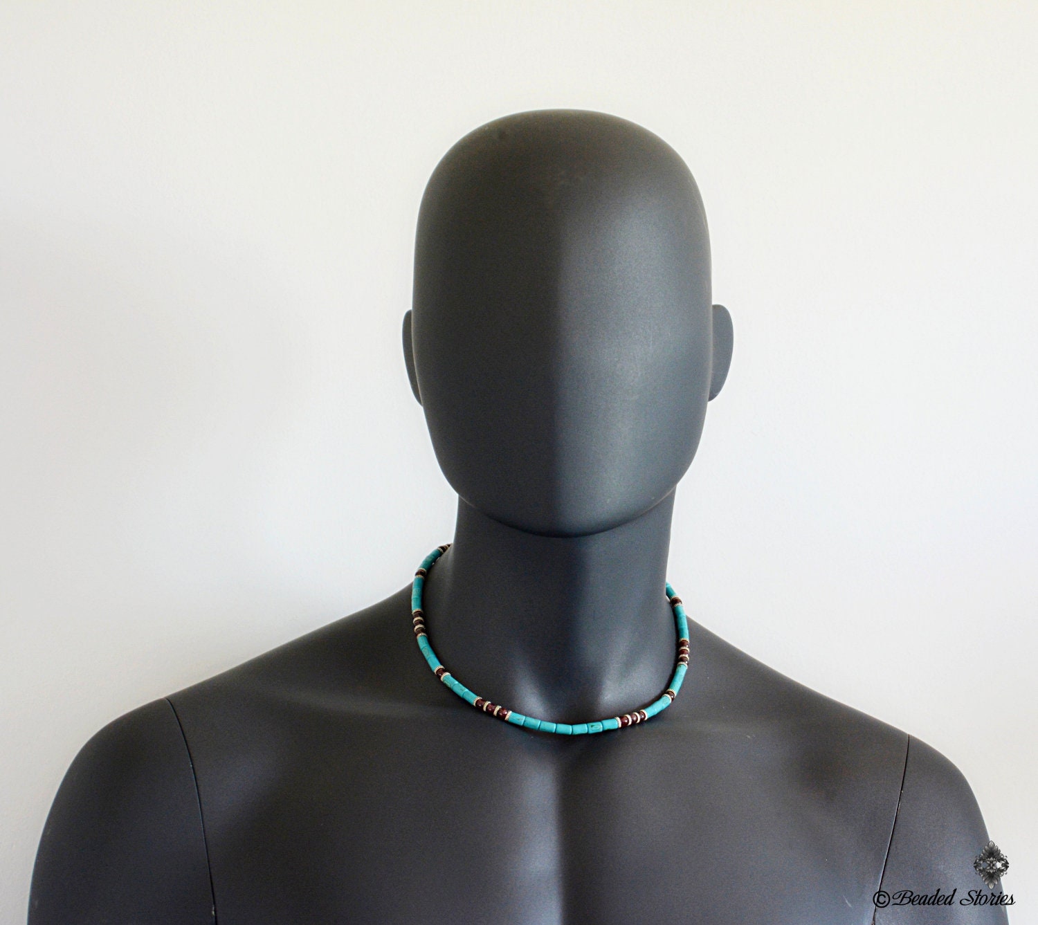 Native American Men's Necklace Beaded Necklace for Men | Etsy