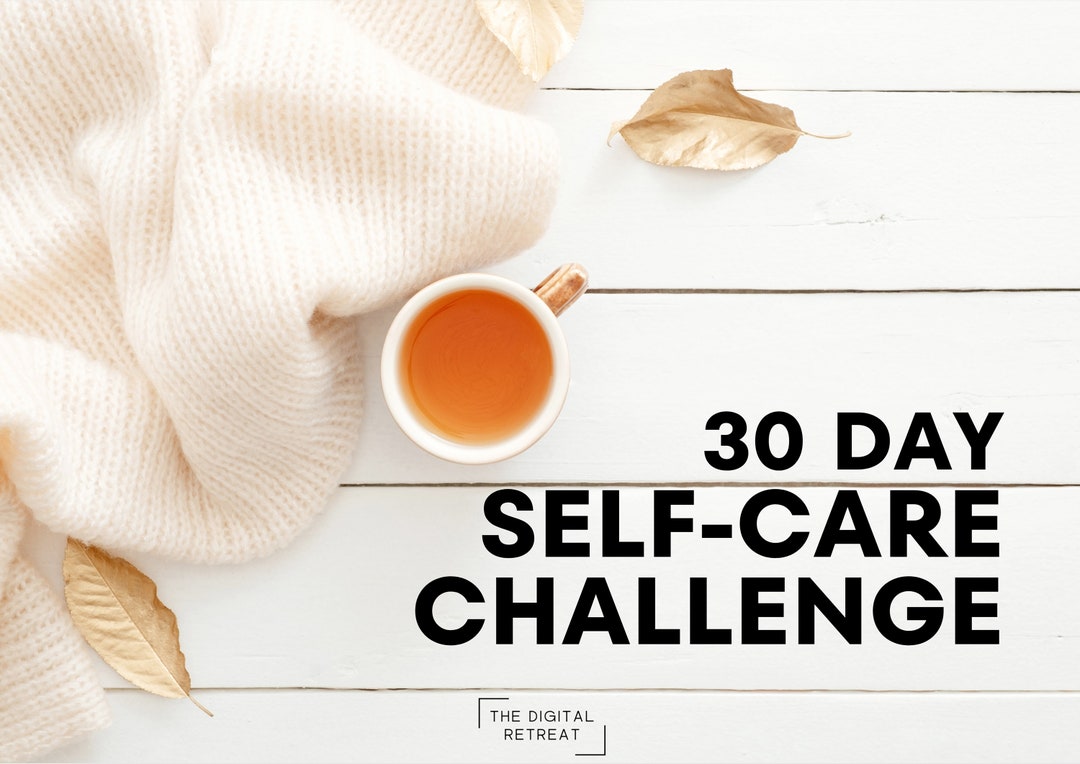 30 Day Self-care Challenge Self-care Printable Self-care - Etsy