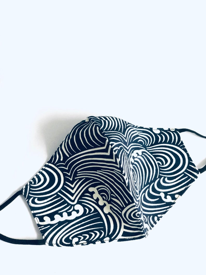 Petite Face Mask Mustard Yellow Flower Mask Made in USA | Etsy