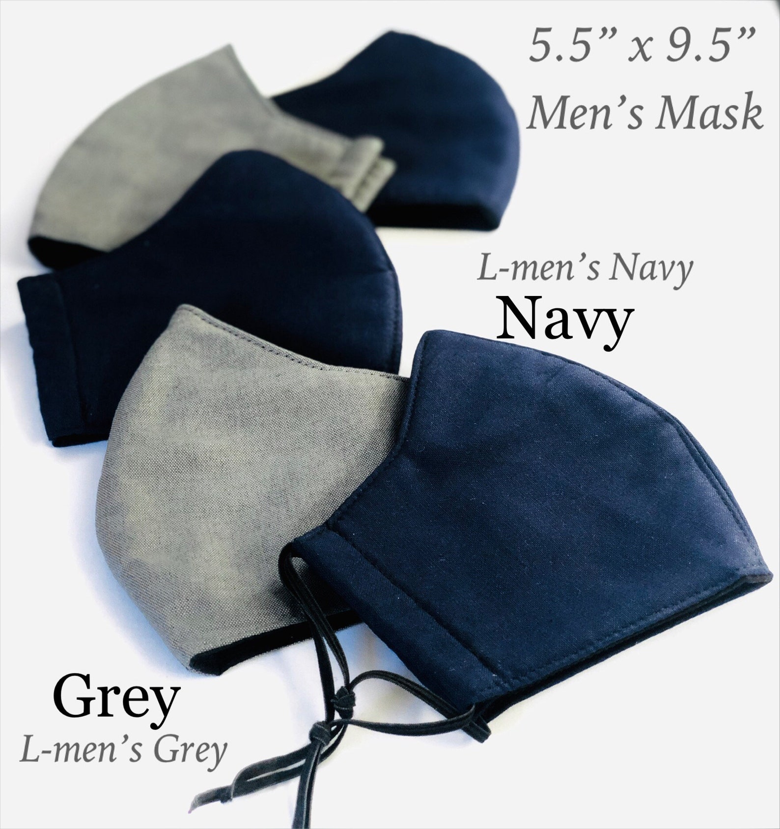 Petite Face Mask Mustard Yellow Flower Mask Made in USA | Etsy