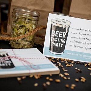 Printable Beer Tasting Invitations - Etsy