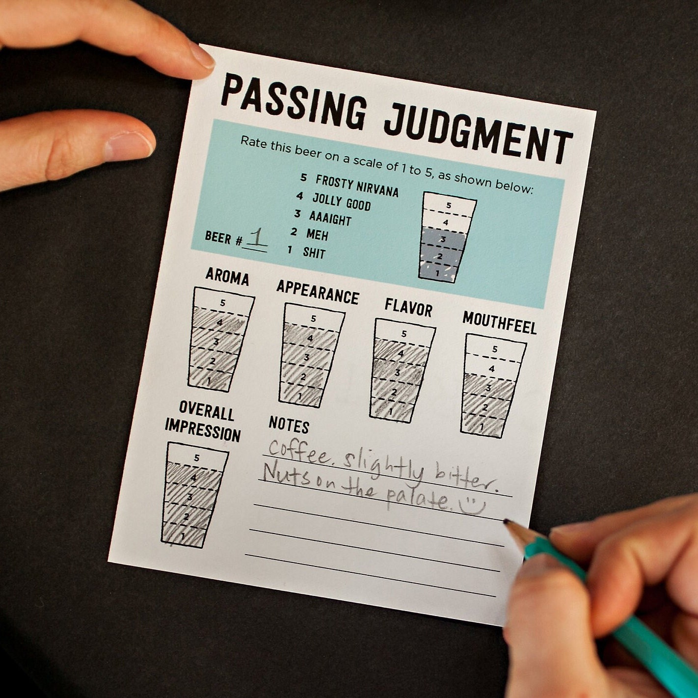 Printable Beer Tasting Score Cards - Etsy