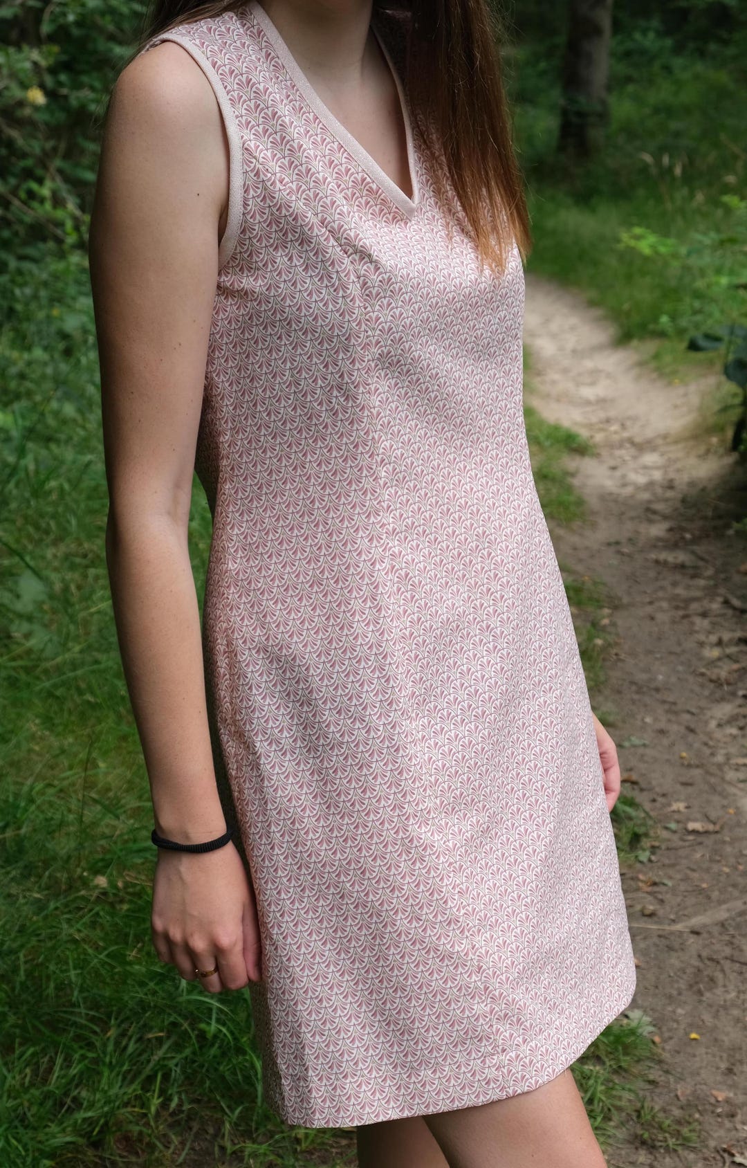 Patron PDF robe chasuble à col V, patron de robe A4,patron de couture ...