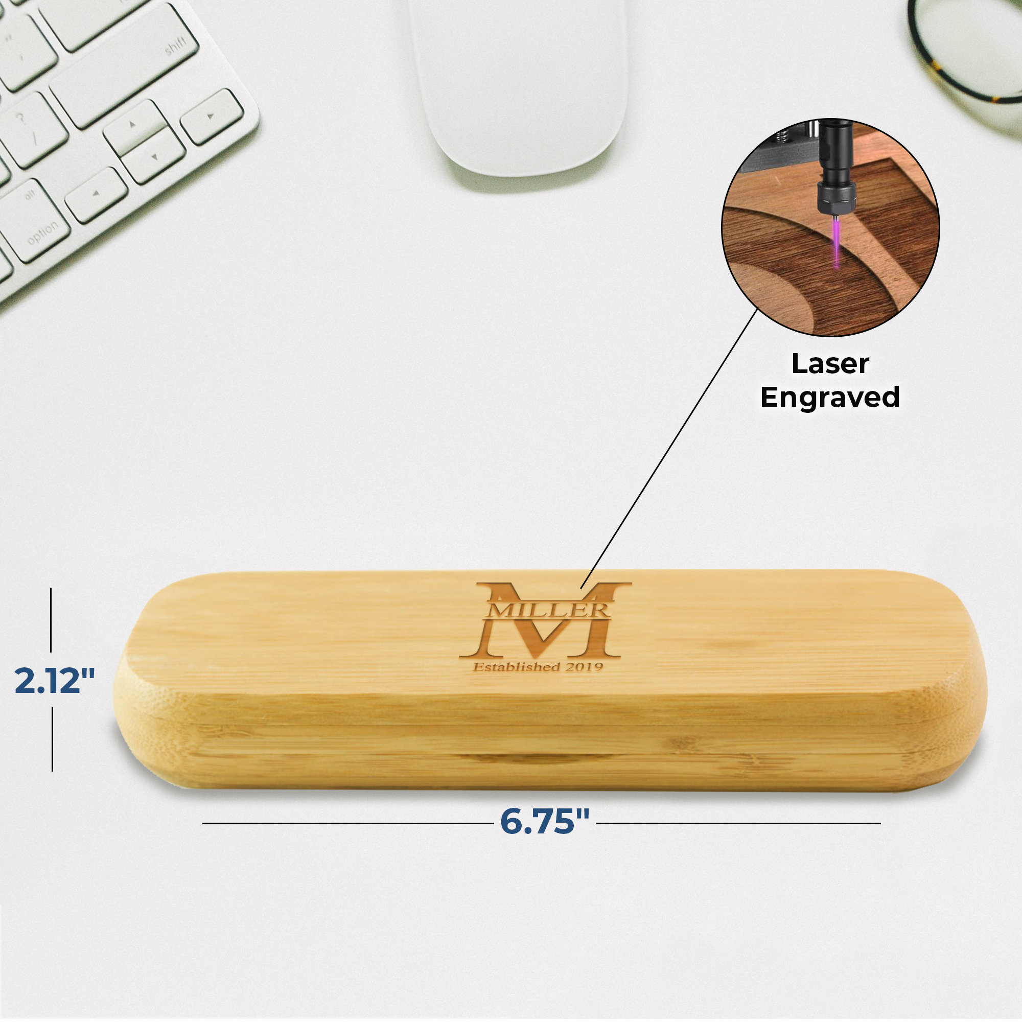 Personalized Bamboo Box Pen Gift Set – Miller Design - Etsy