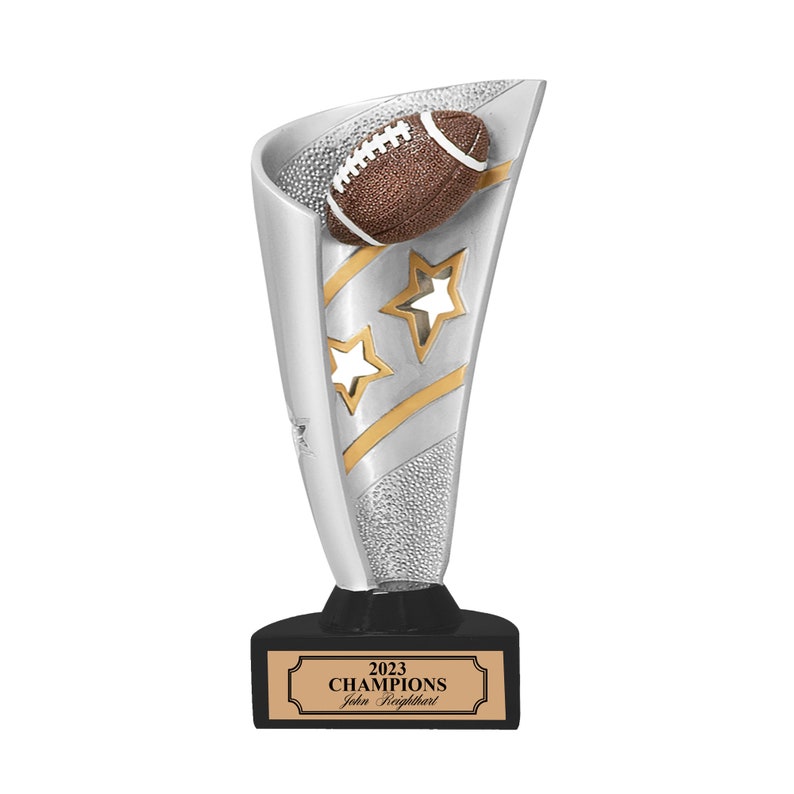 Custom Football Trophy: Personalized Sports Award - Etsy