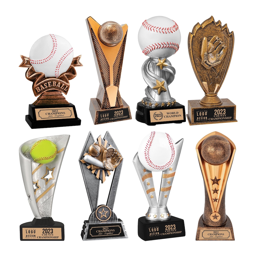 Custom Baseball Sport Trophy | Custom Little League Trophy | Multiple ...