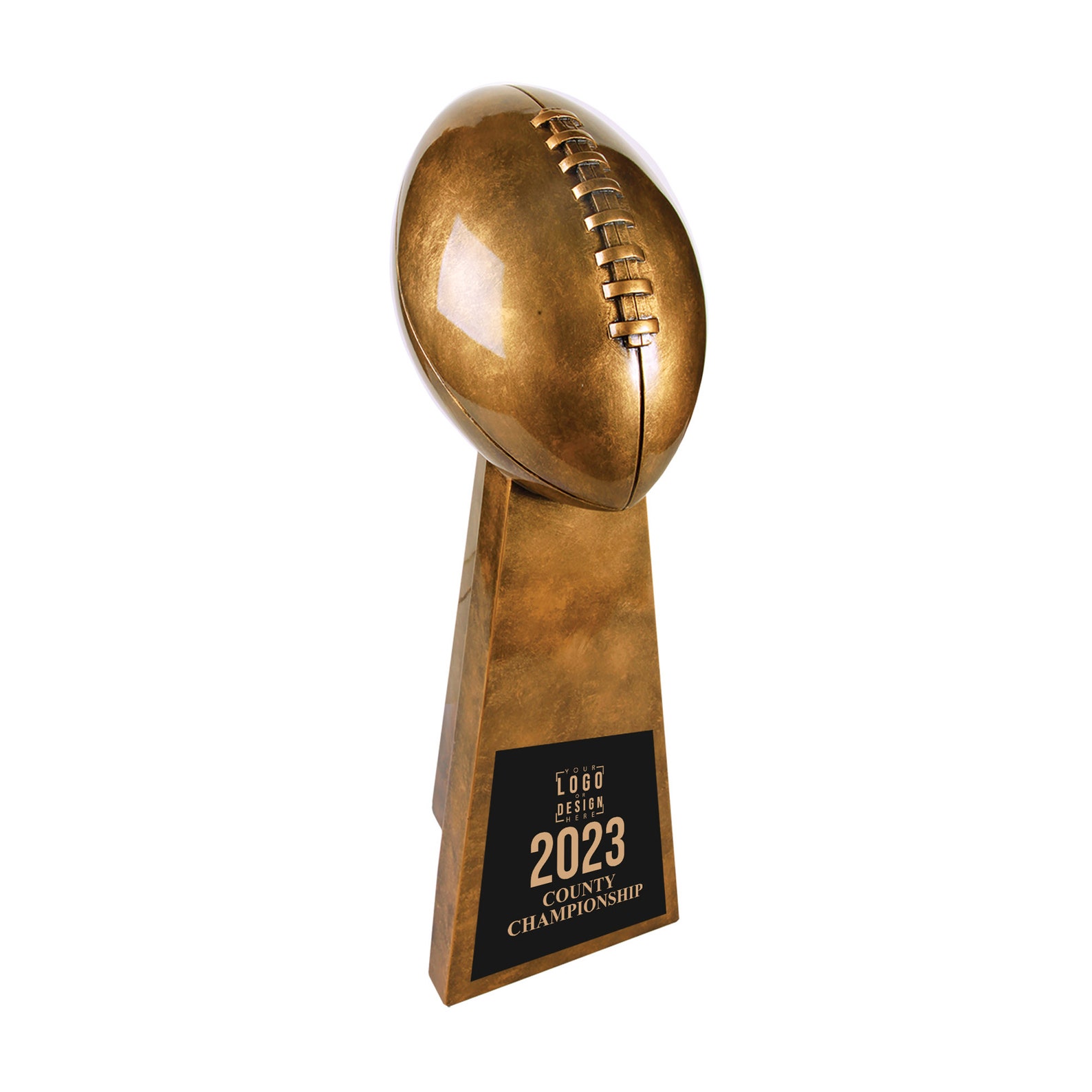 Custom Football Trophy: Personalized Sports Award - Etsy