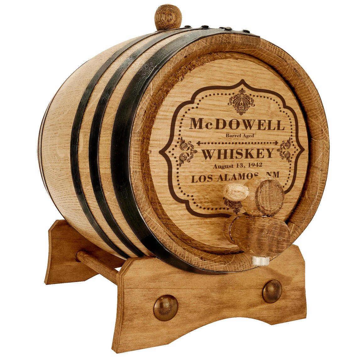 Personalized Mini Whiskey Barrel: Engraved American White Oak Aging - Etsy