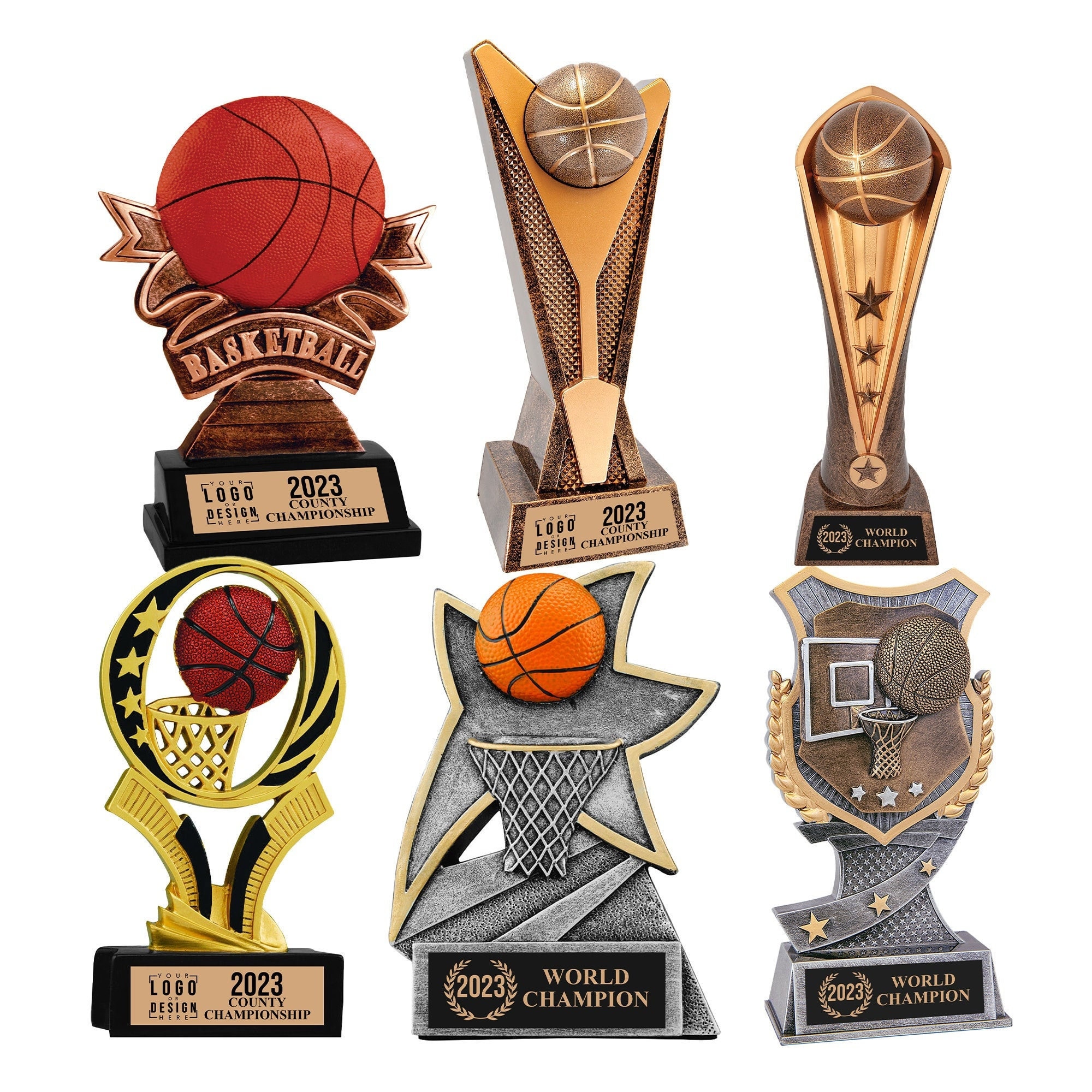 Custom Basketball Trophy: Personalized Sports Award - Etsy