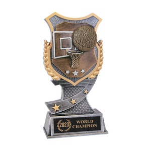 Custom Basketball Trophy | Custom Sports Trophy| Free Shipping | No ...