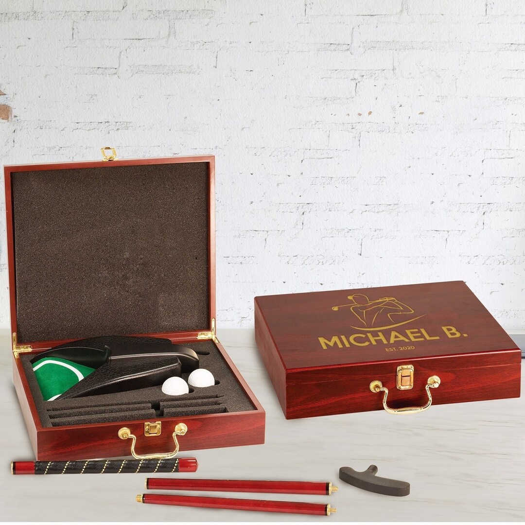 Personalized Executive Golf Putter Set - Etsy