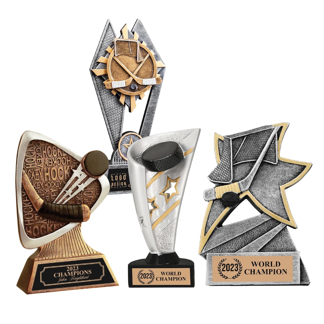 Custom Hockey Trophy: Personalized Sports Award, Corporate Gift - Etsy