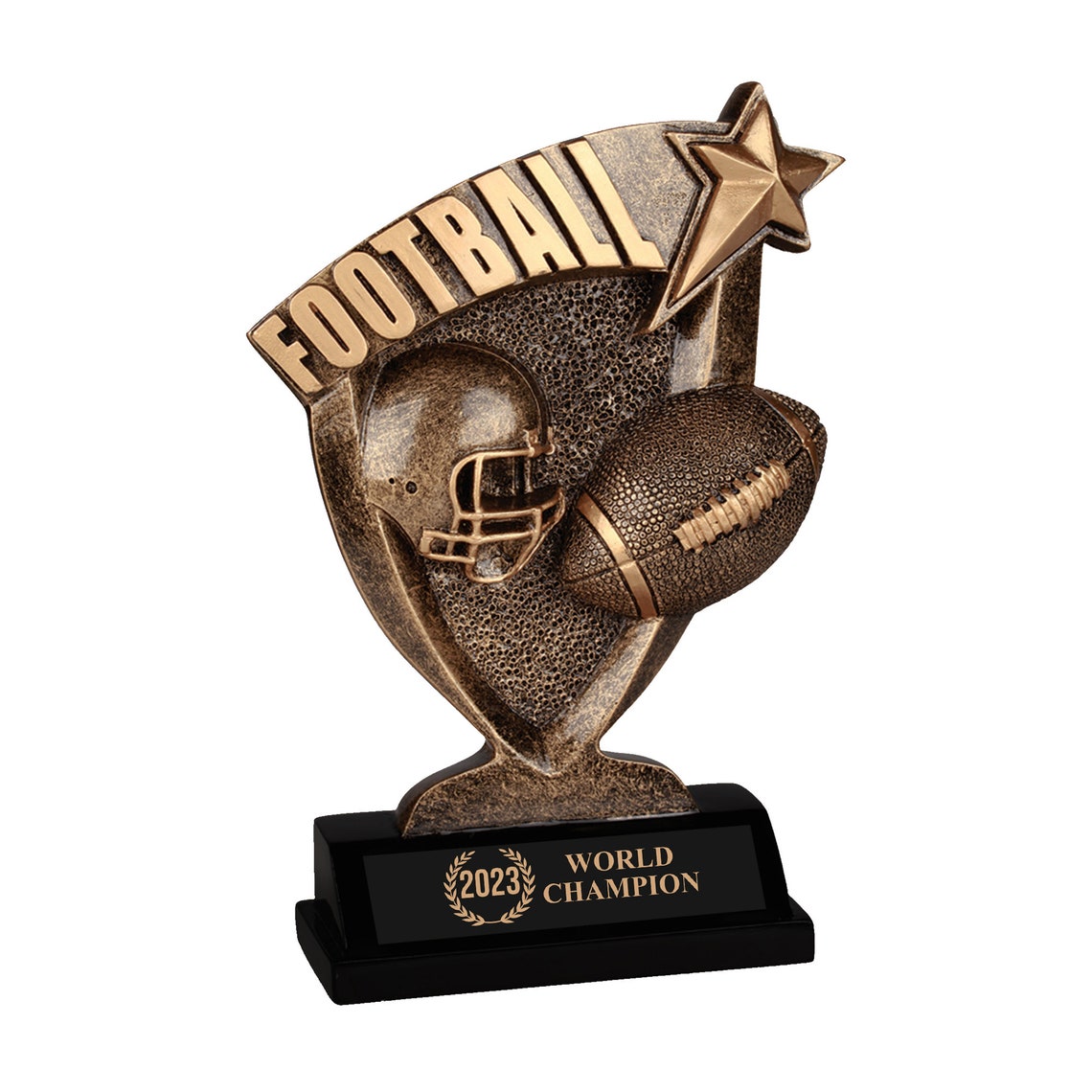 Custom Football Trophy: Personalized Sports Award - Etsy