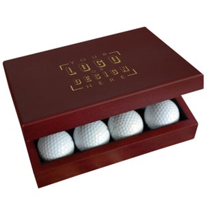 Personalized Golf Ball Box - Etsy