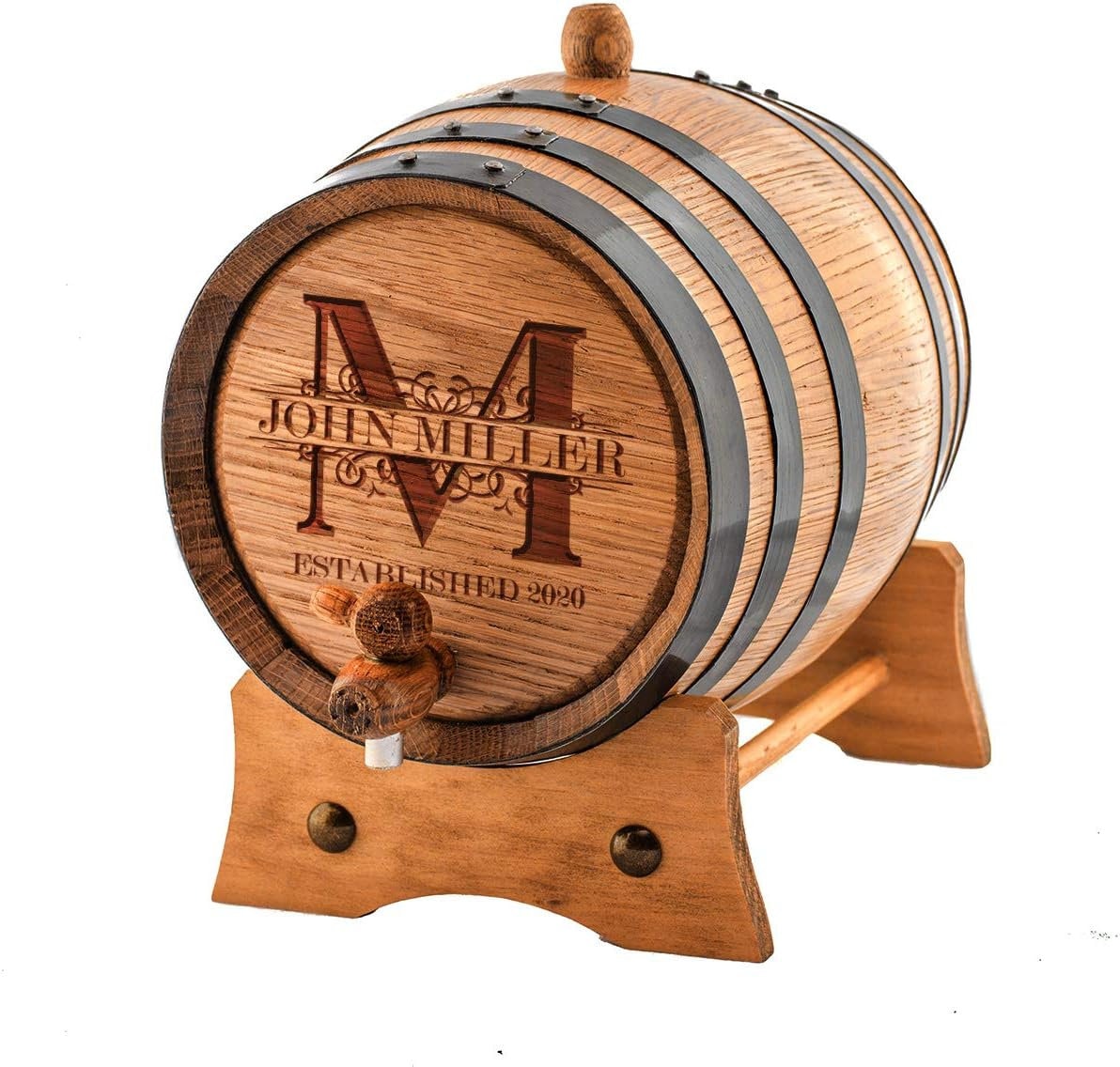Personalized Whiskey Barrel: Custom Engraved Oak Aging Barrel - Etsy