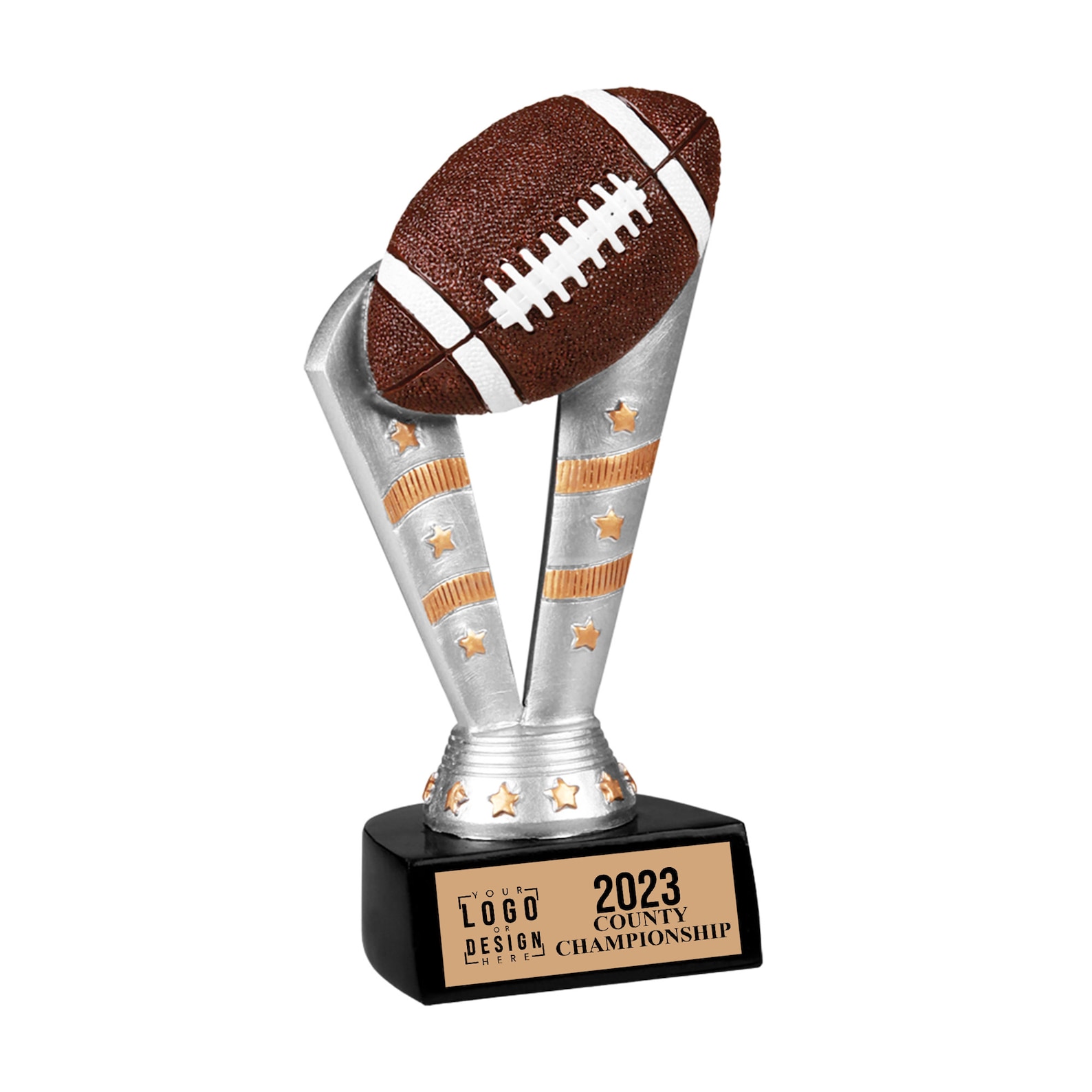 Custom Football Trophy: Personalized Sports Award - Etsy