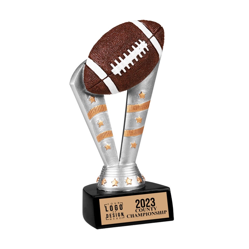 Custom Football Trophy: Personalized Sports Award - Etsy