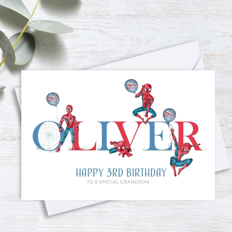 Spiderman Sister Card - Etsy UK