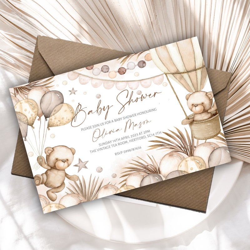 Natural Baby Shower - Etsy