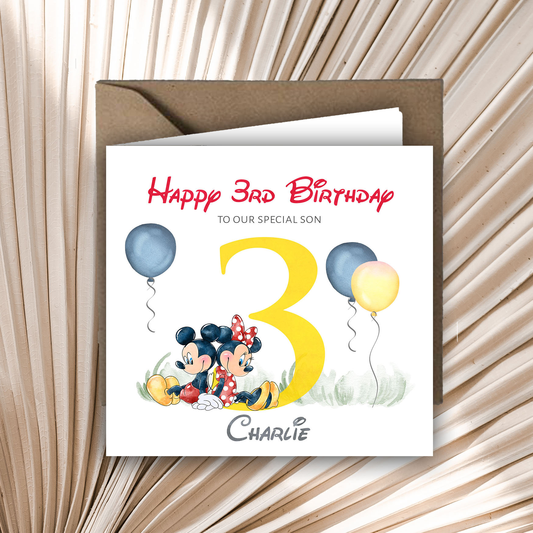 Happy 3rd Birthday Mickey Mouse