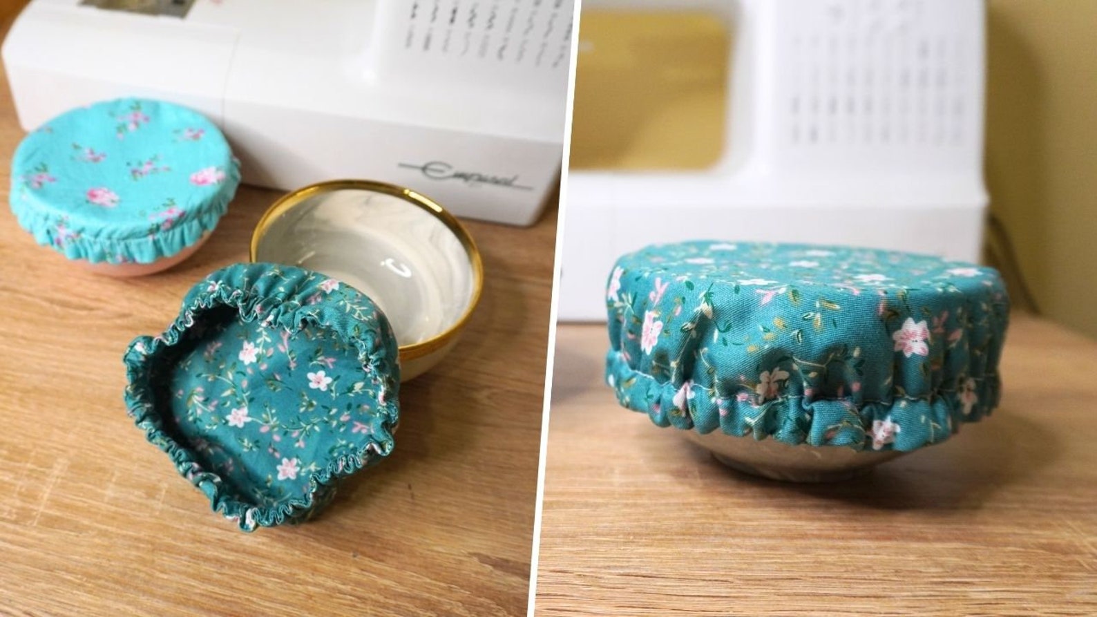 Bowl Cover Sewing PDF Printable Tutorial (step-by-step Instructions ...
