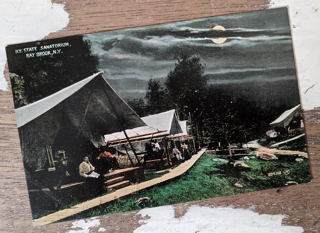 NY State Sanatorium Ray Brook New York Vintage Postkarte 1071 - Etsy.de