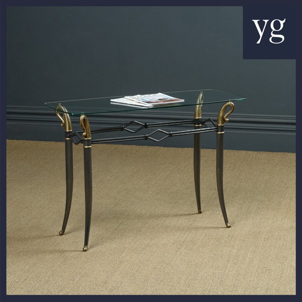 Pewter Side Table - Etsy