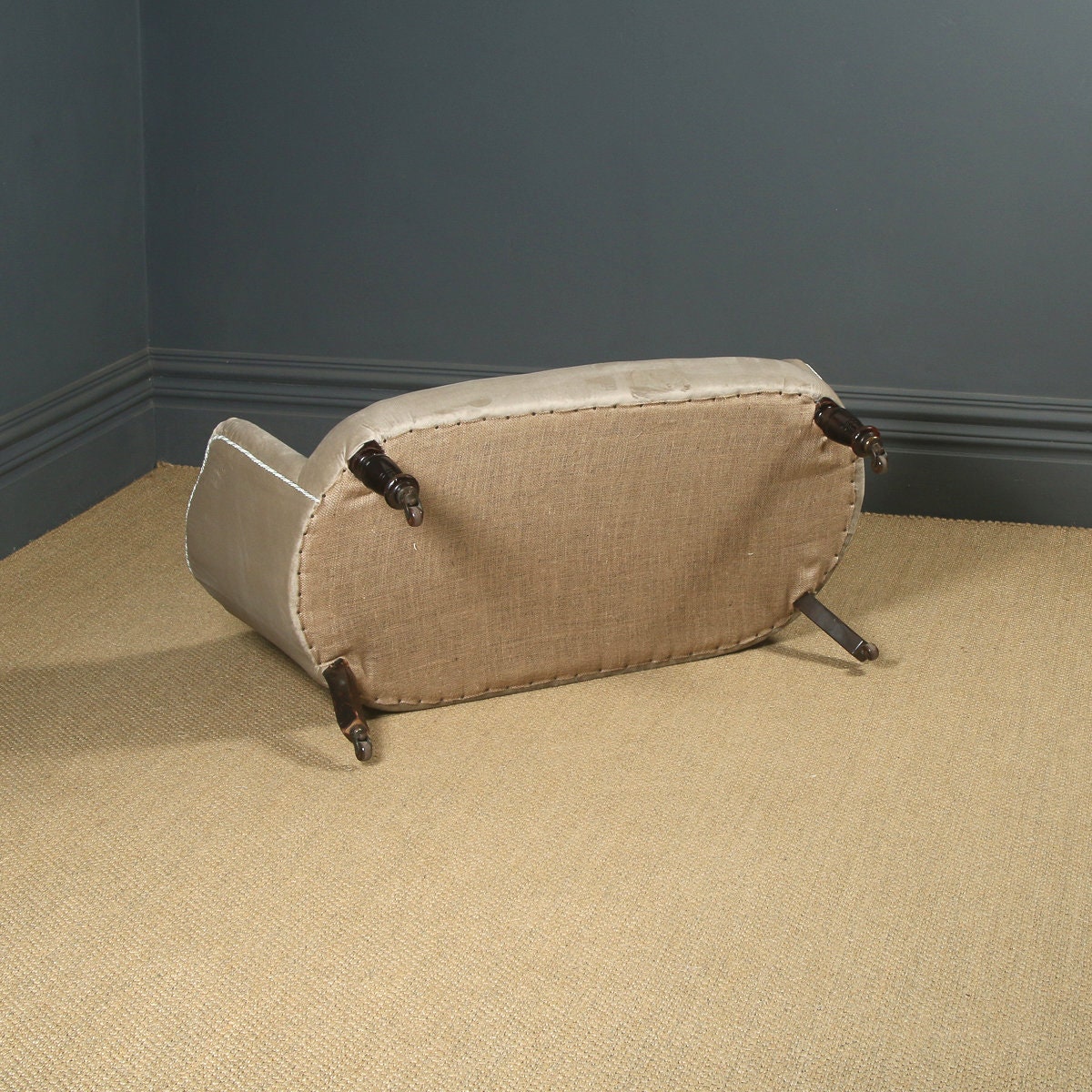 Antique English Victorian Conch Shell Grotto Sofa Couch Settee Chair ...