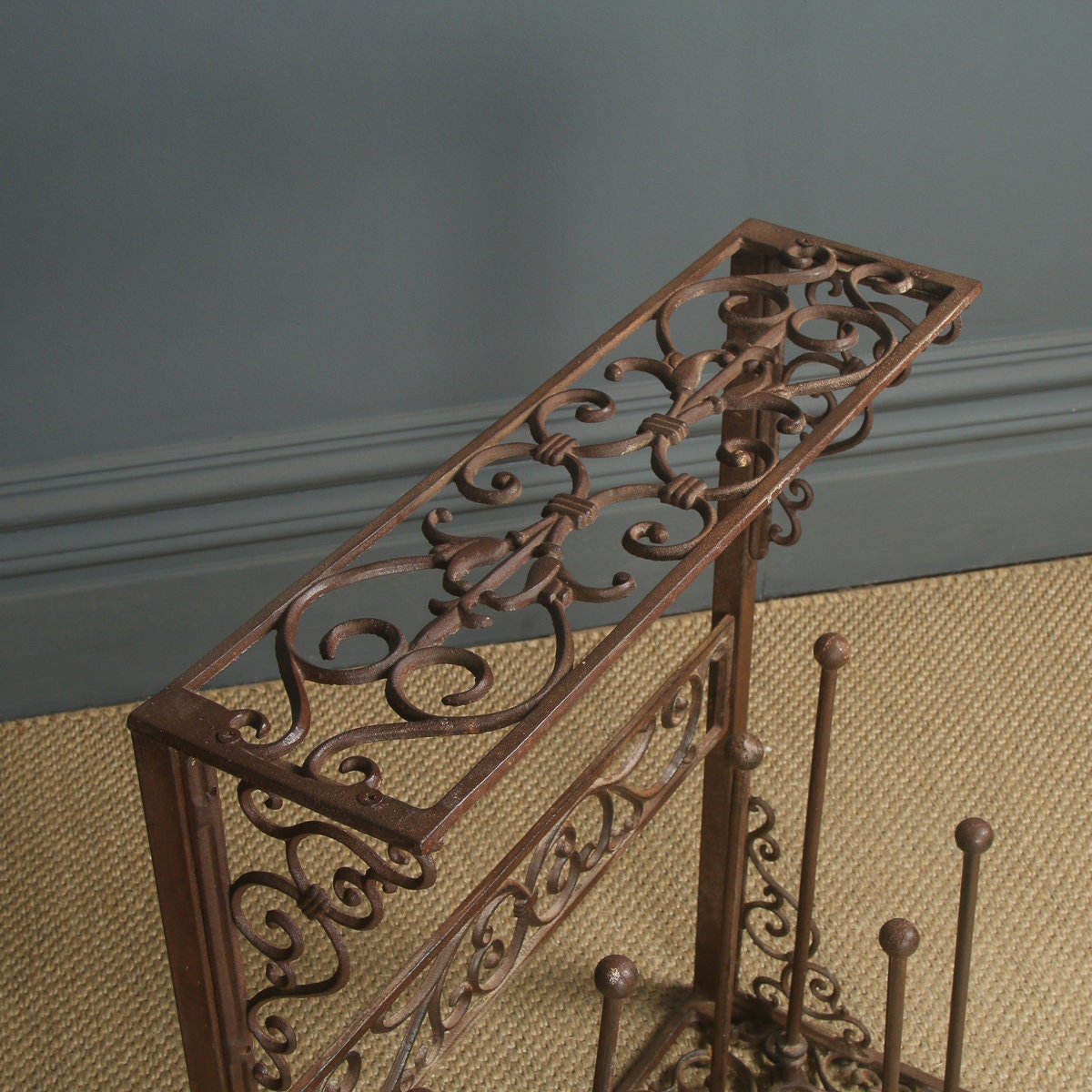 Vintage English Victorian Style Cast Iron Welly Riding Walking Boot ...