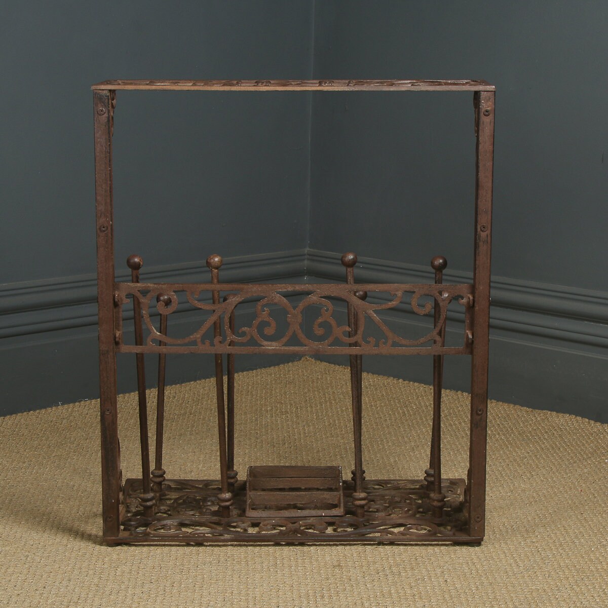 Vintage English Victorian Style Cast Iron Welly Riding Walking Boot ...