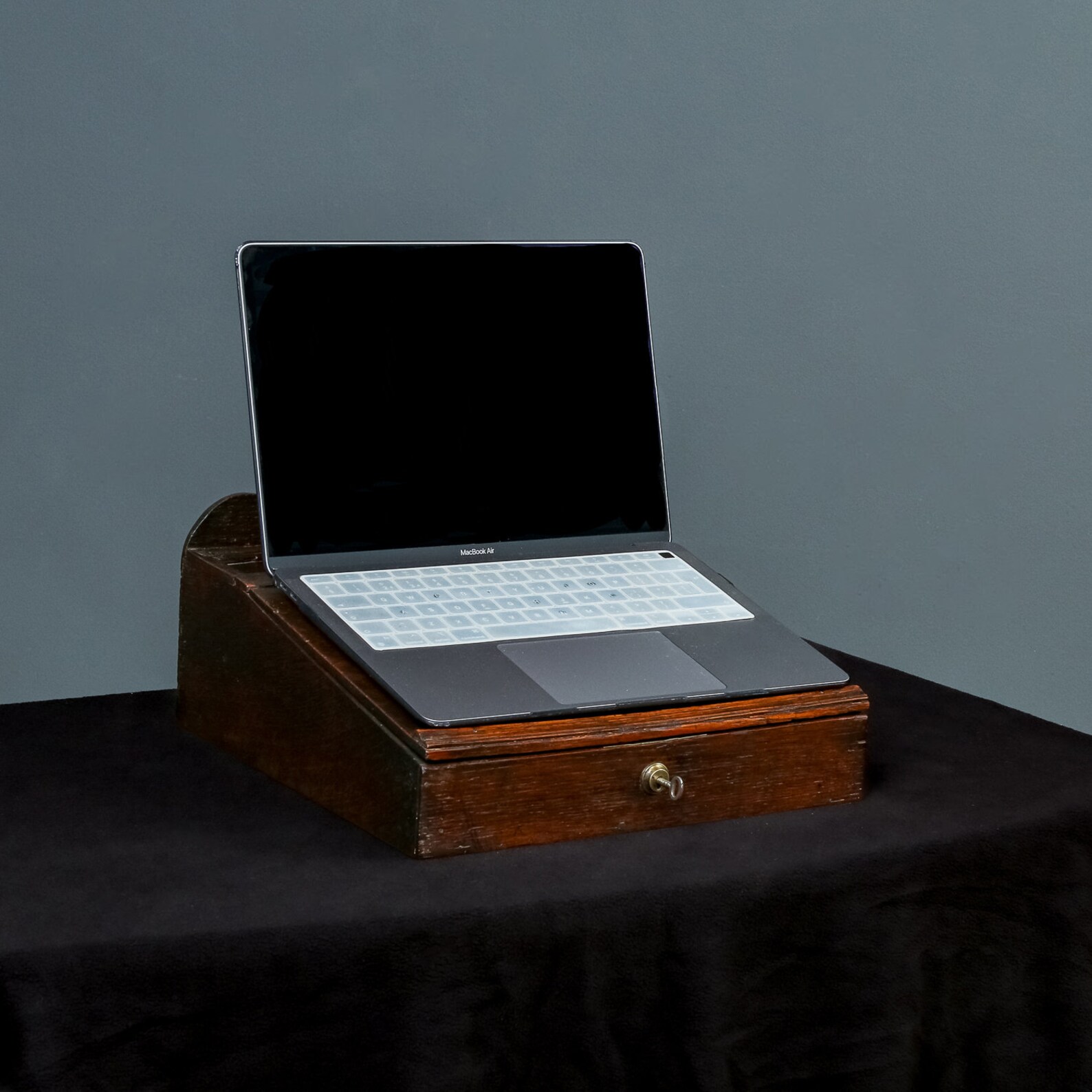 Small Antique English 18th Century Georgian Oak Sloped Writing ...