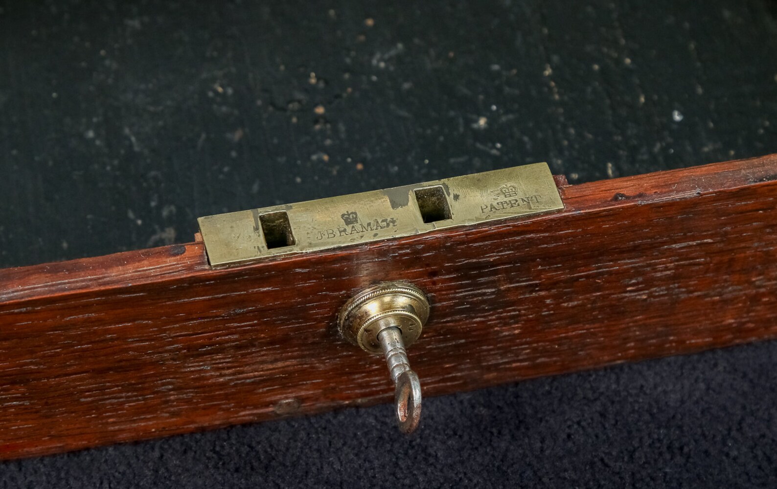 Small Antique English 18th Century Georgian Oak Sloped Writing ...