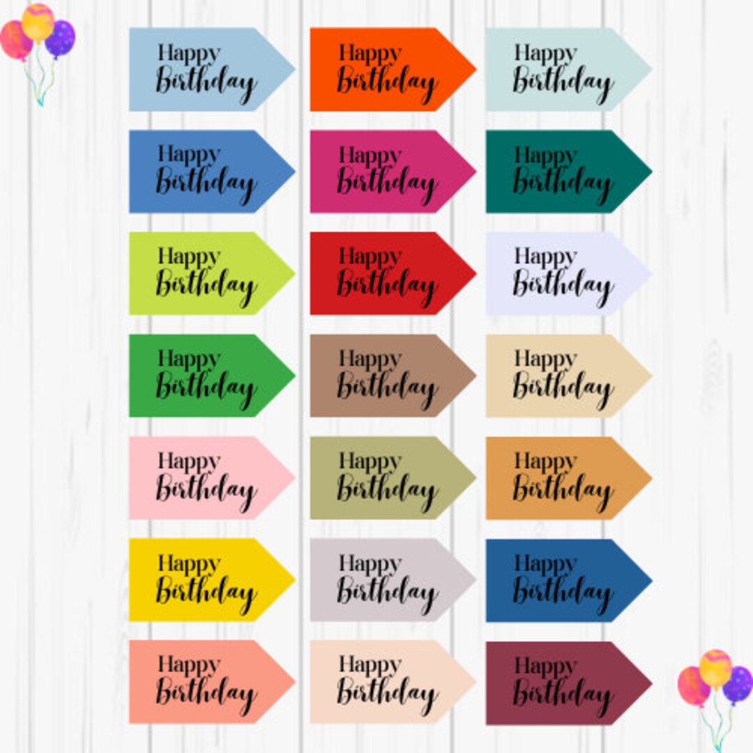 21 Happy Birthday Sentiments, Greetings Banners, Birthday Card Making ...