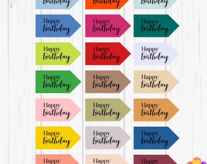 25 Happy Birthday Sentiments, Greetings Banners, Card Making, Foiled ...