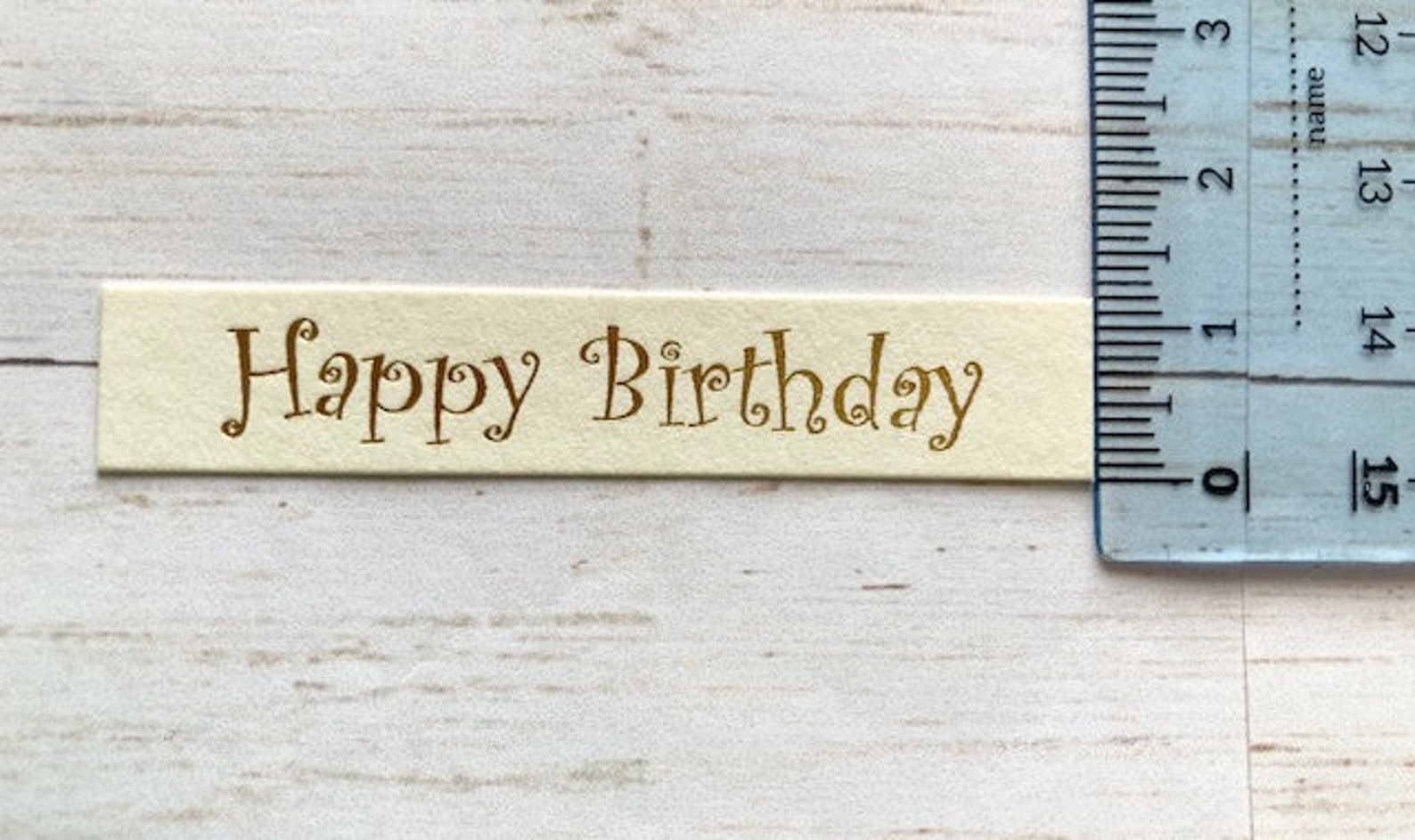 25 Happy Birthday Sentiments, Greetings Banners, Card Making, Foiled ...