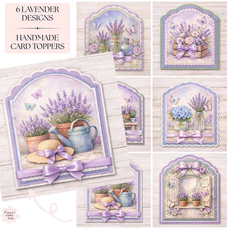 Handmade Card Toppers - Etsy UK